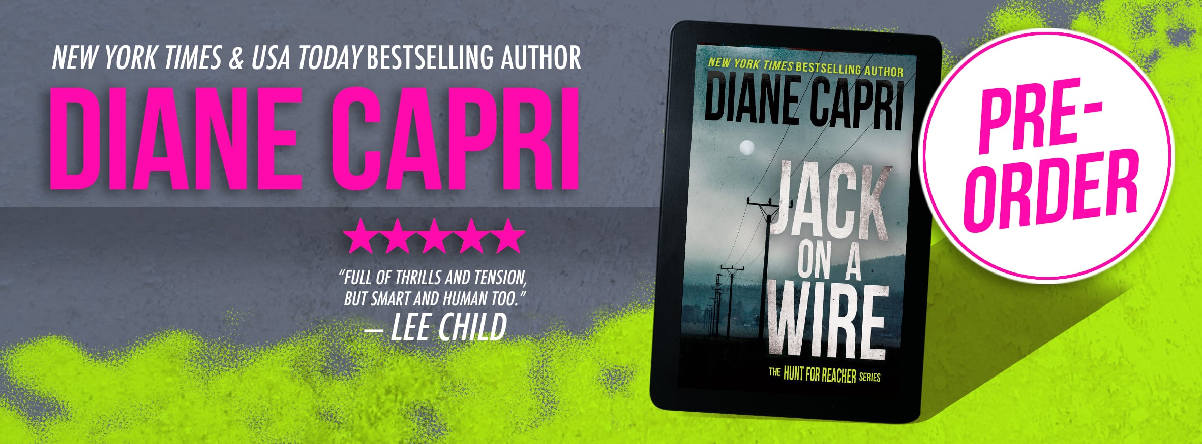 The next gripping Hunt for Jack Reacher thriller... - Diane Capri ...